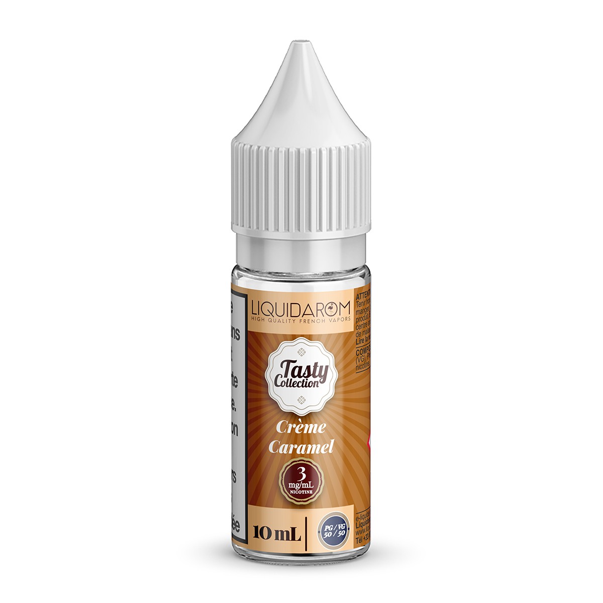 E-liquide Crème Caramel 10ml - Tasty Collection - Vape Smoker
