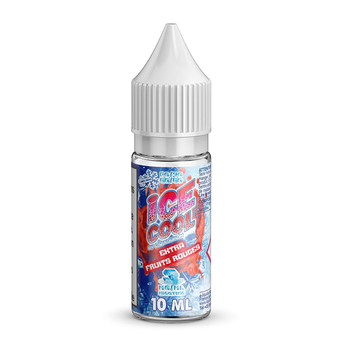 Eliquide Extra Fruits Rouges 10ml - Ice Cool - Vape Smoker