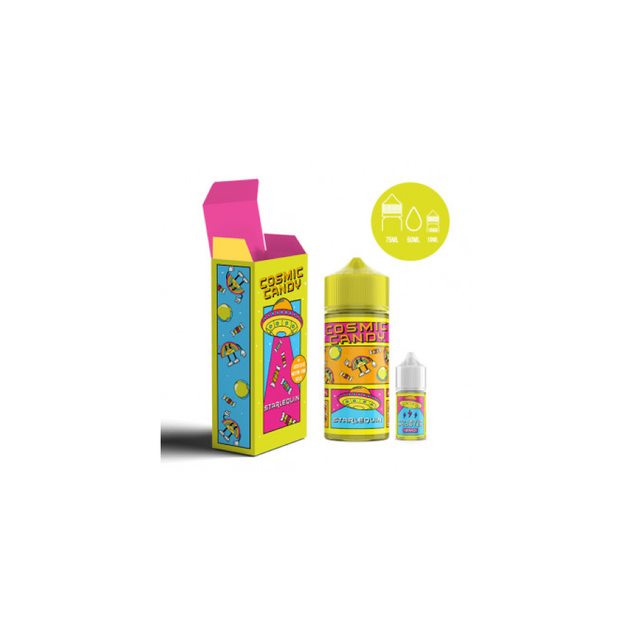 Pack Starlequin 50ml + Booster - Cosmic Candy - Secrets Lab' - Vape Smoker