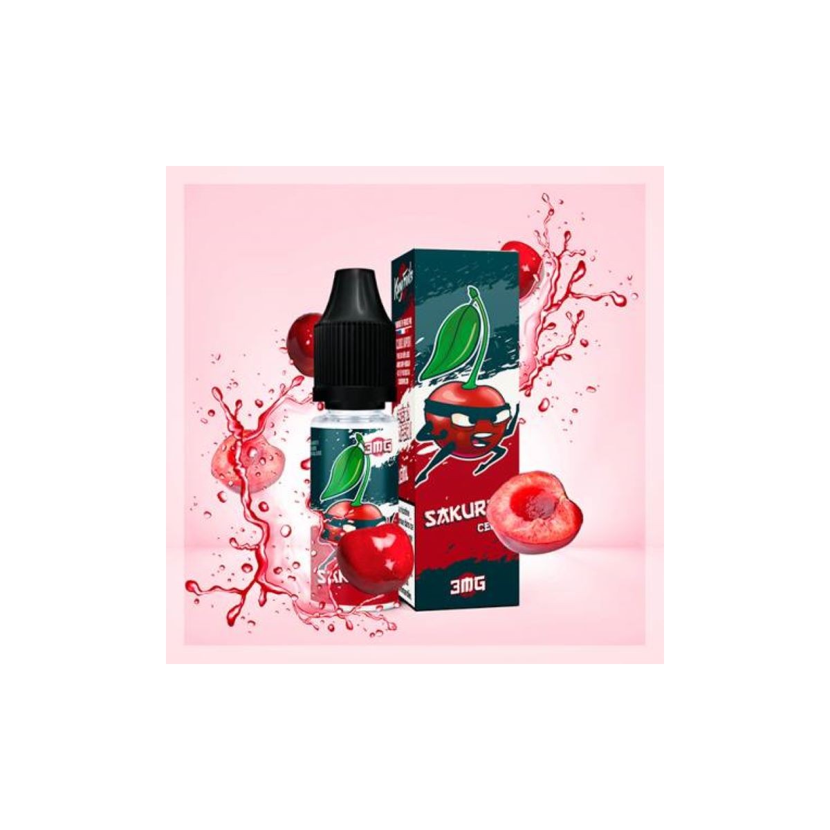 E-liquide Kung Fruit Sakuran 10ml - Cloud Vapor - Vape Smoker