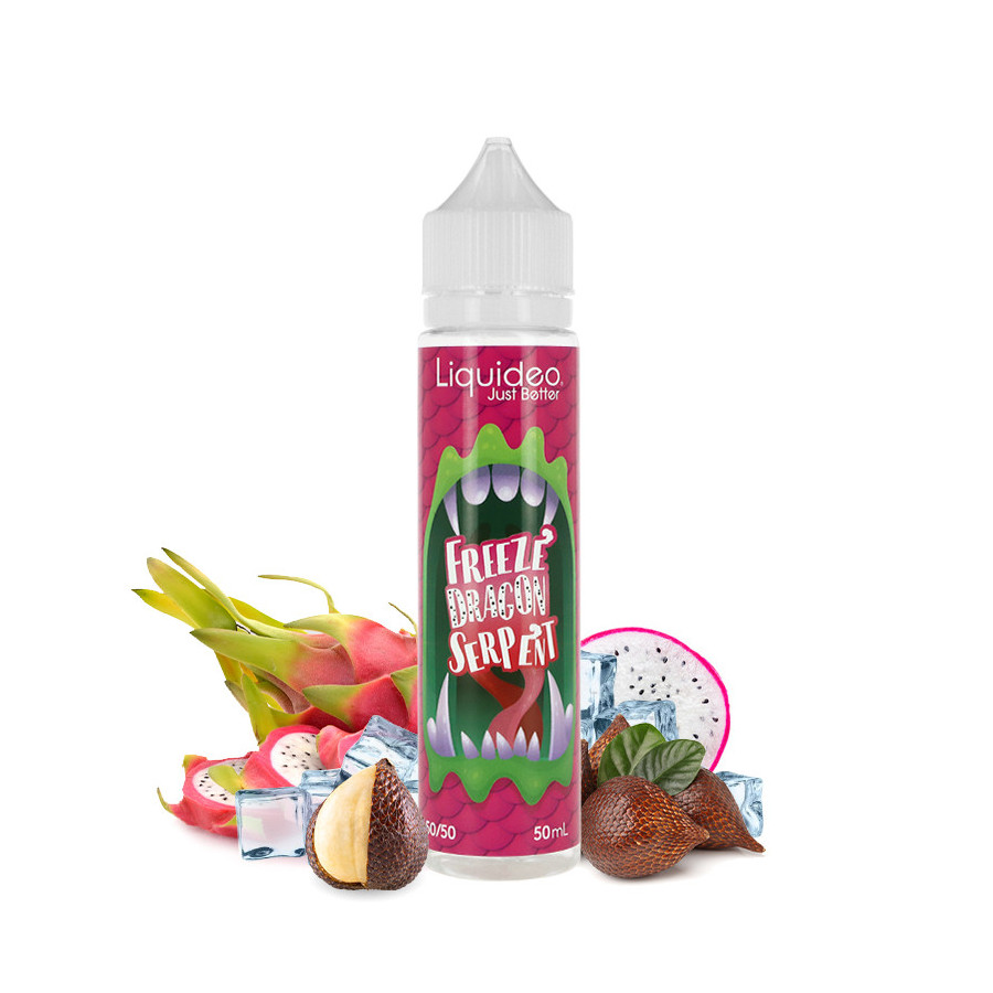 E-liquide Freeze Dragon Serpent 50ml - Liquideo - Vape Smoker